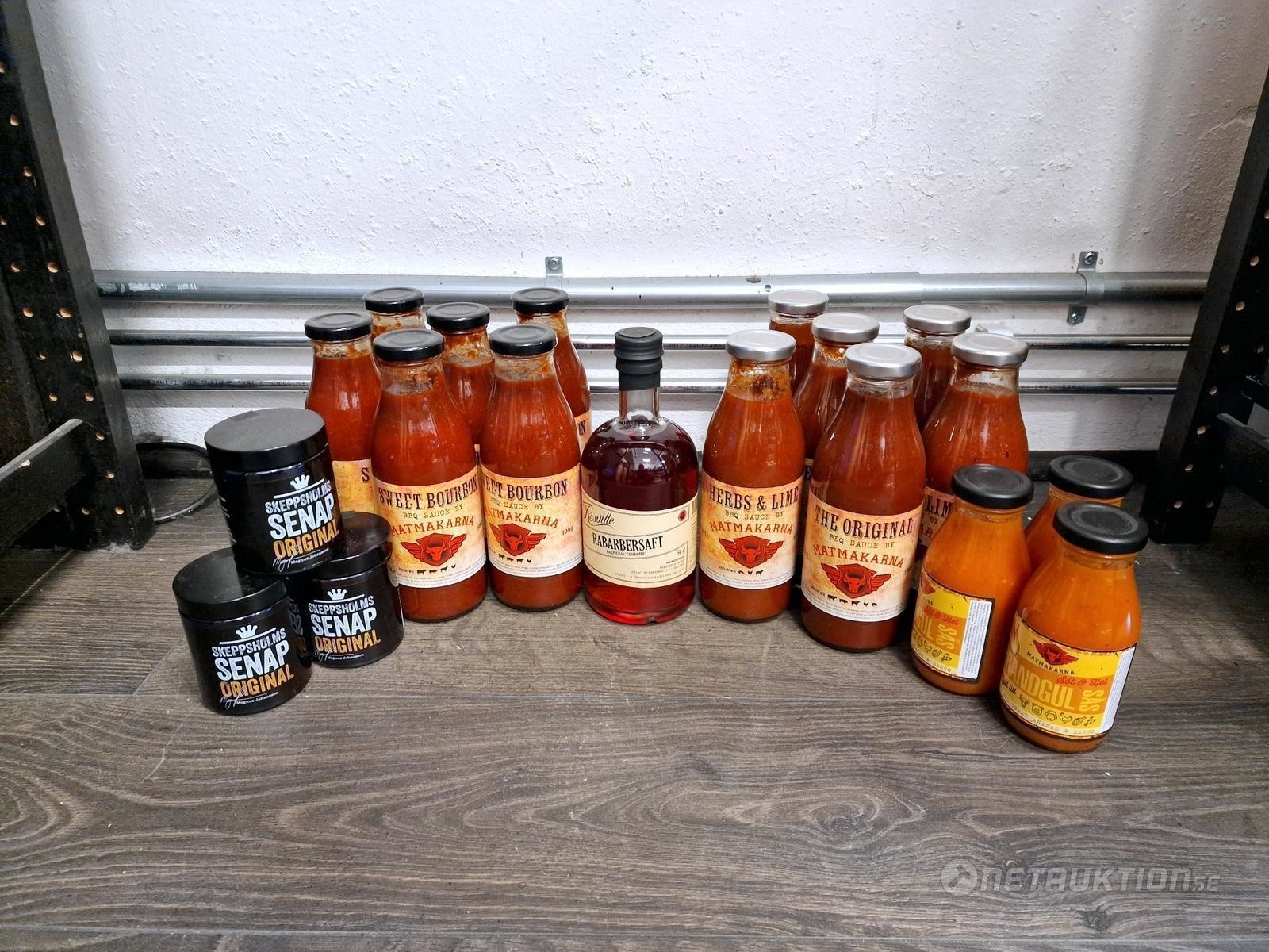 Netauktion - Sås & senap m.m