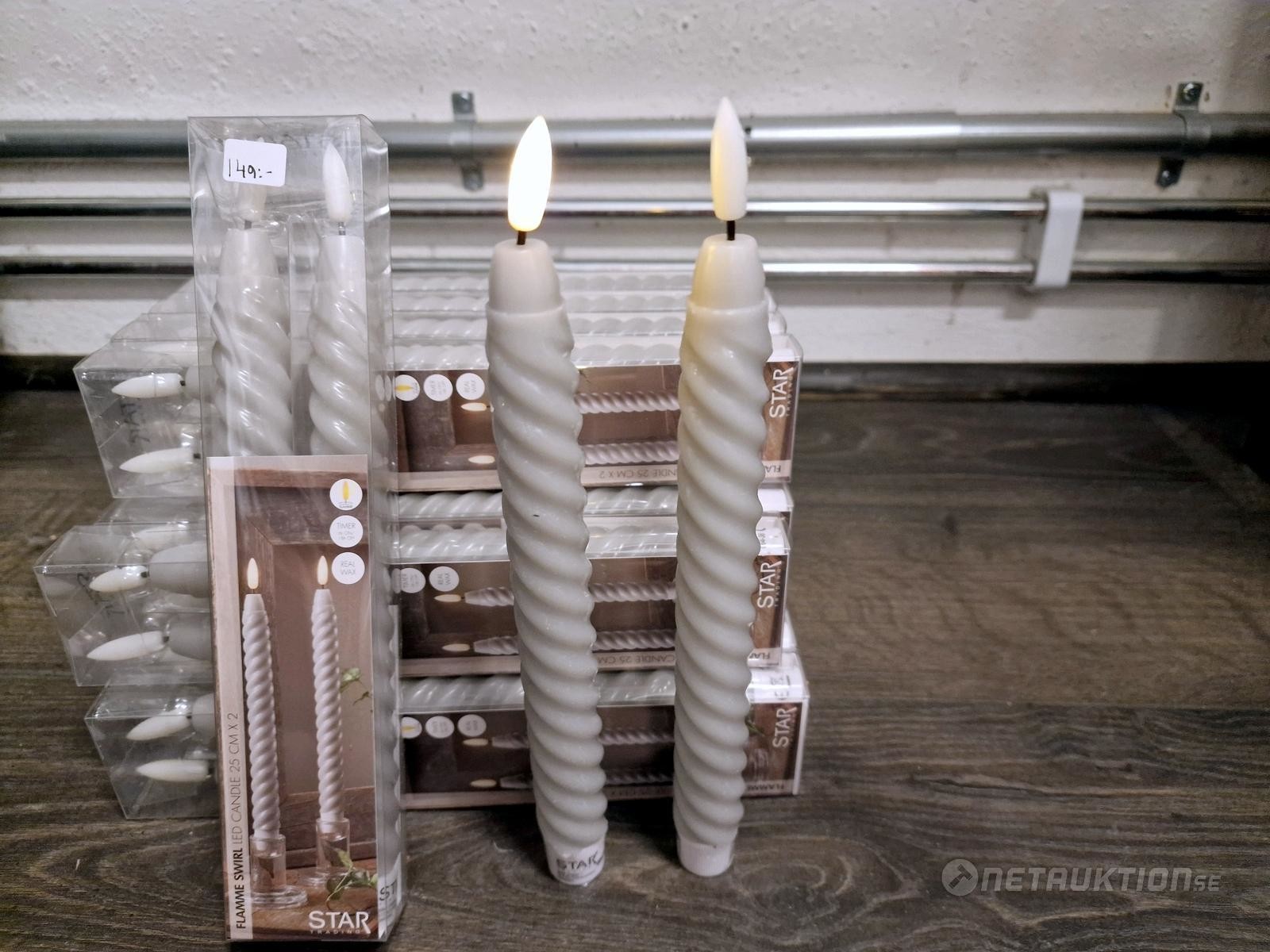 Netauktion - Led ljus swirl, 18pkt