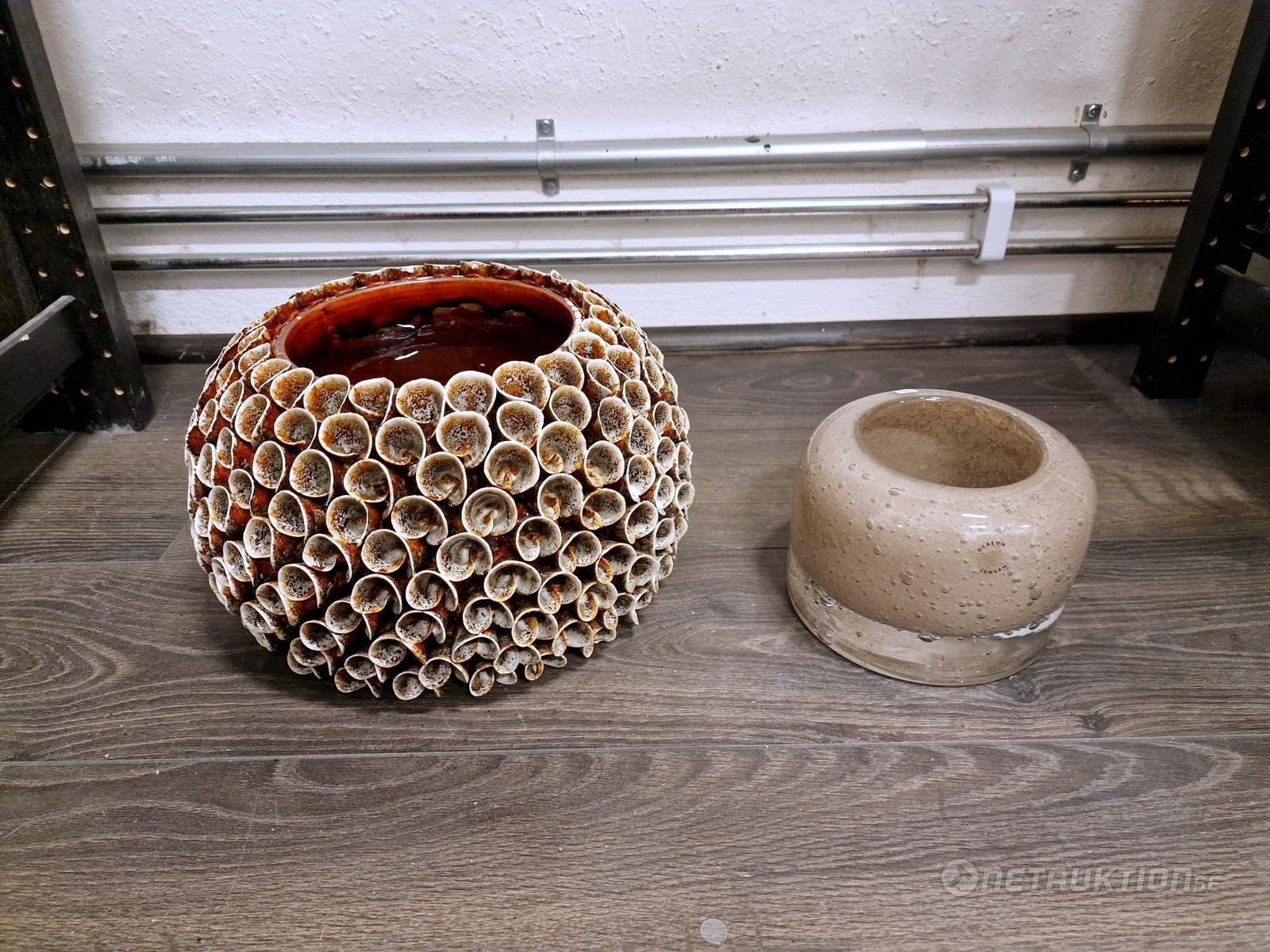 Netauktion - Ljuslyktor i brunt