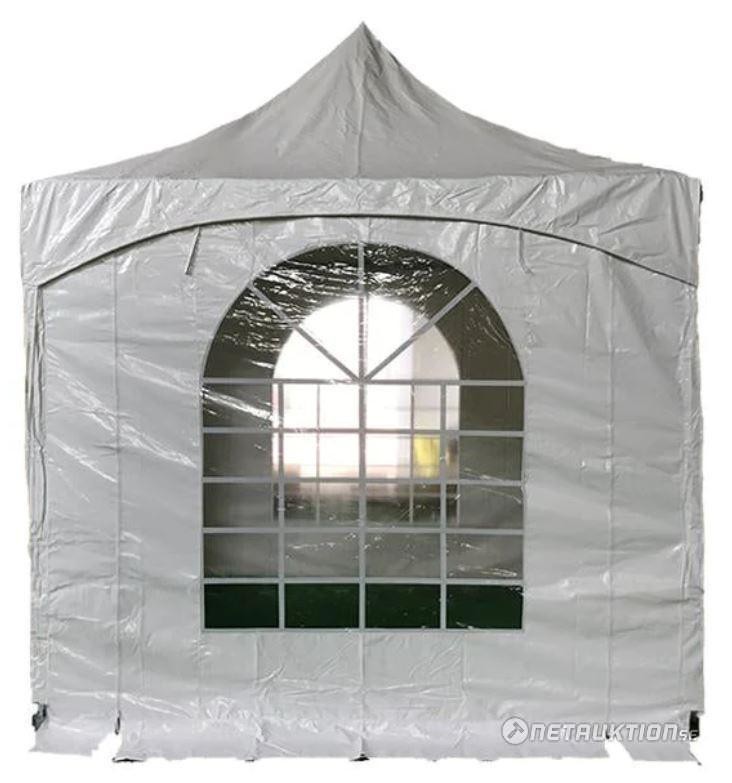 Netauktion - Pagoda tält 3x3 PVC