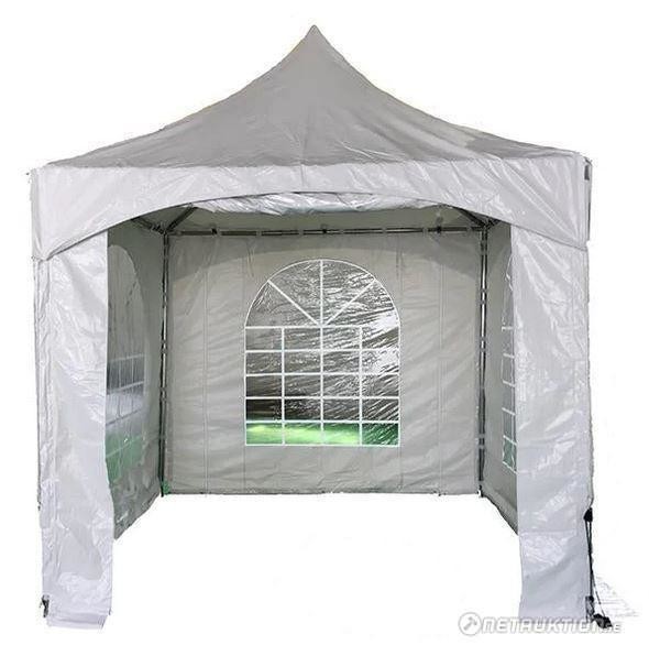 Netauktion - Pagoda tält 3x3 PVC