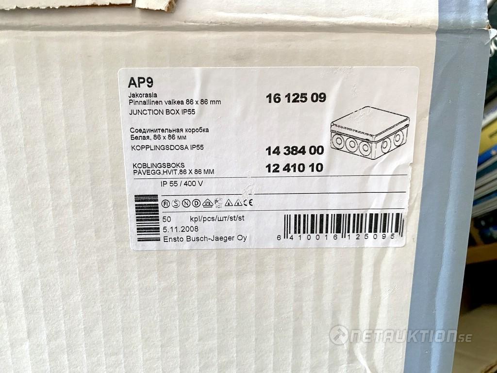 Netauktion - Kopplingsdosor, Ensto