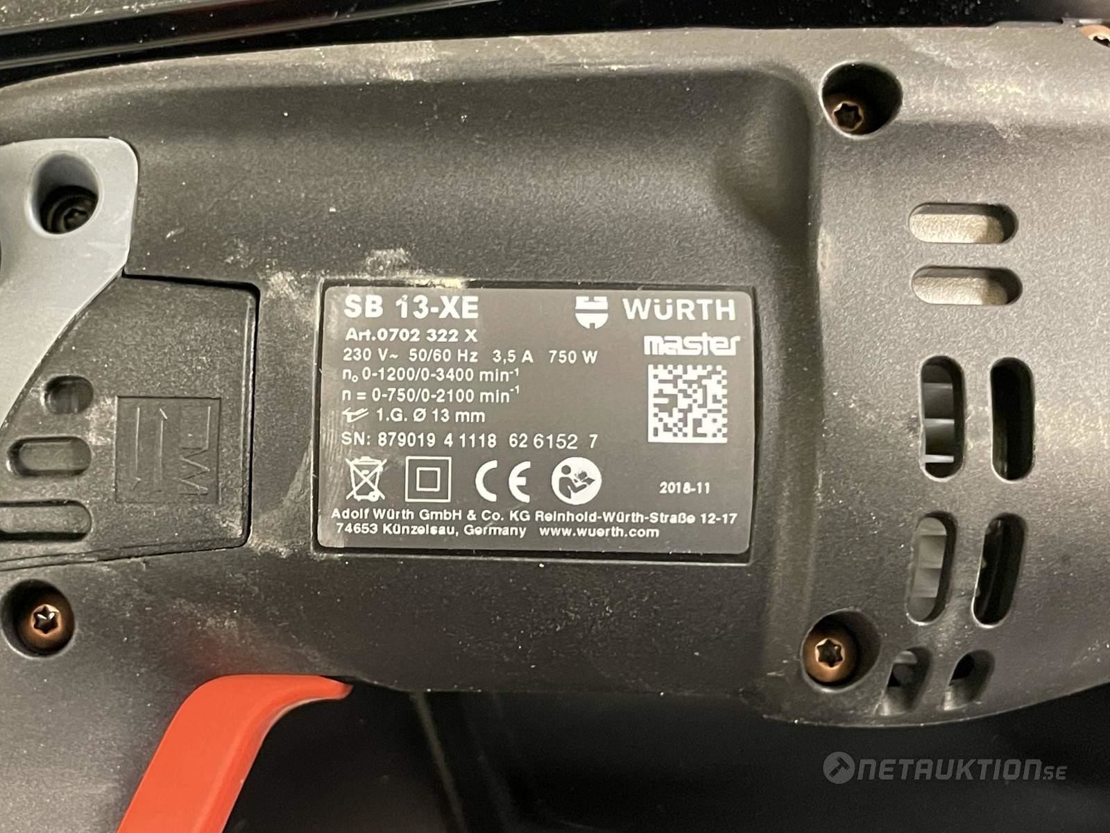 Netauktion - Würth borrmaskin