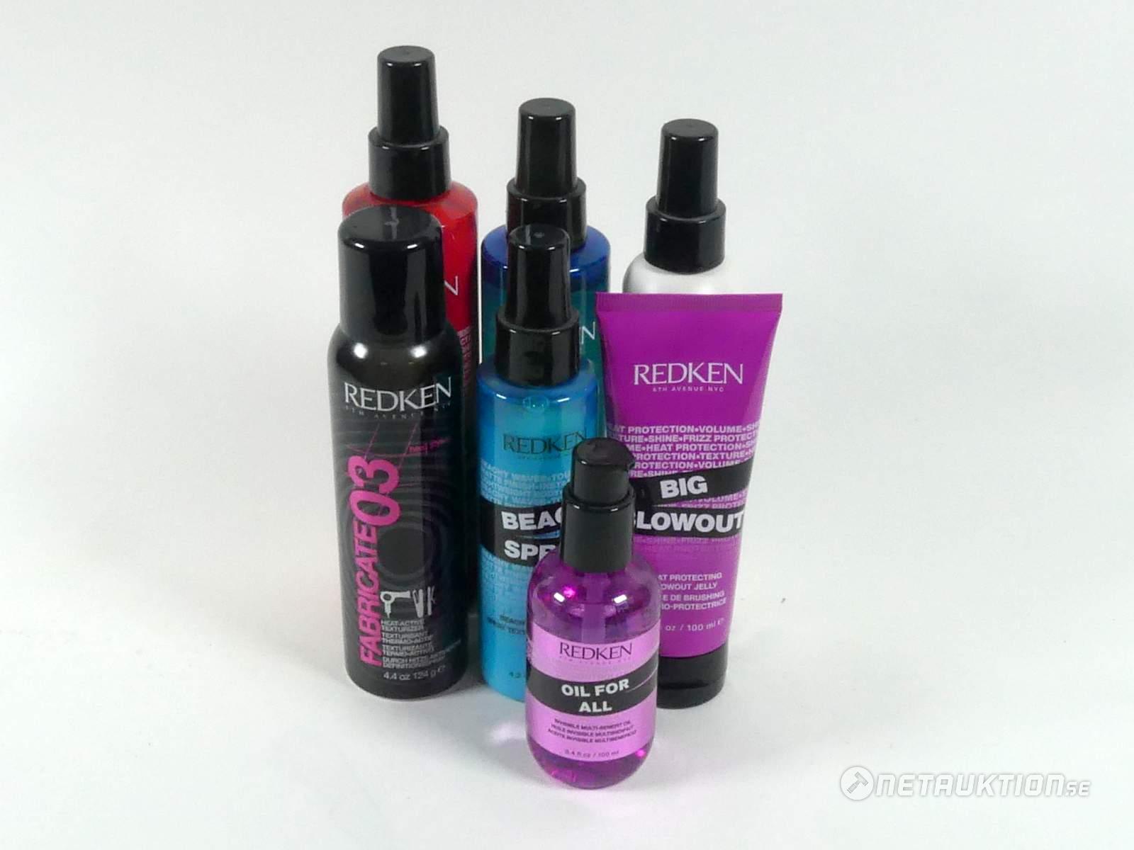 Netauktion - Hårprodukter från Redken, 7 delar.