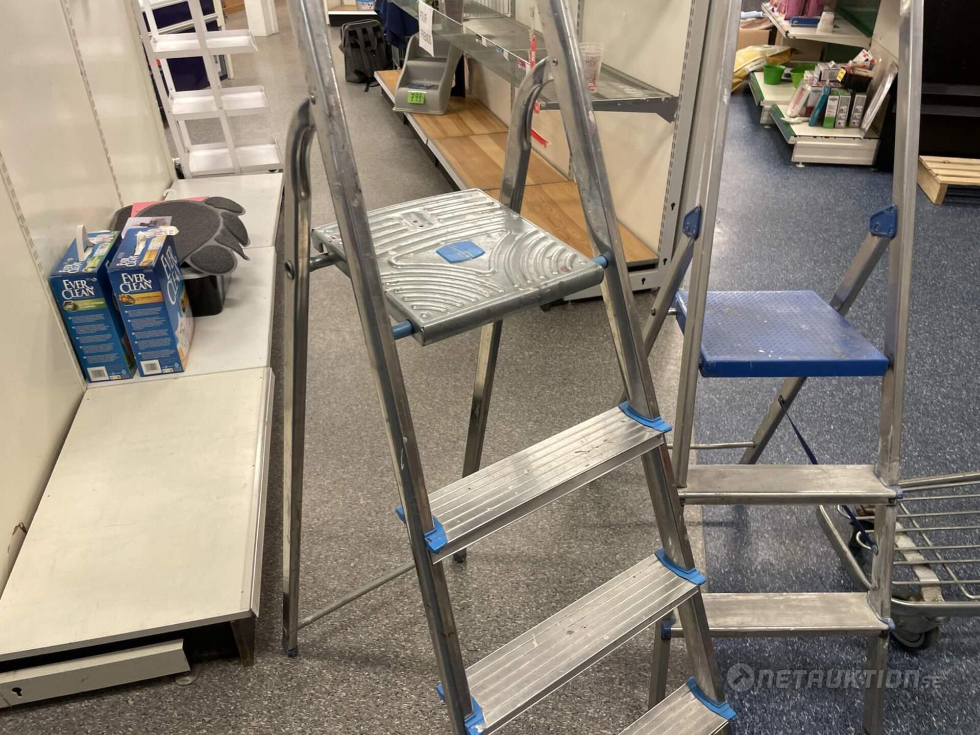 Netauktion - Vagnar, trappstegar