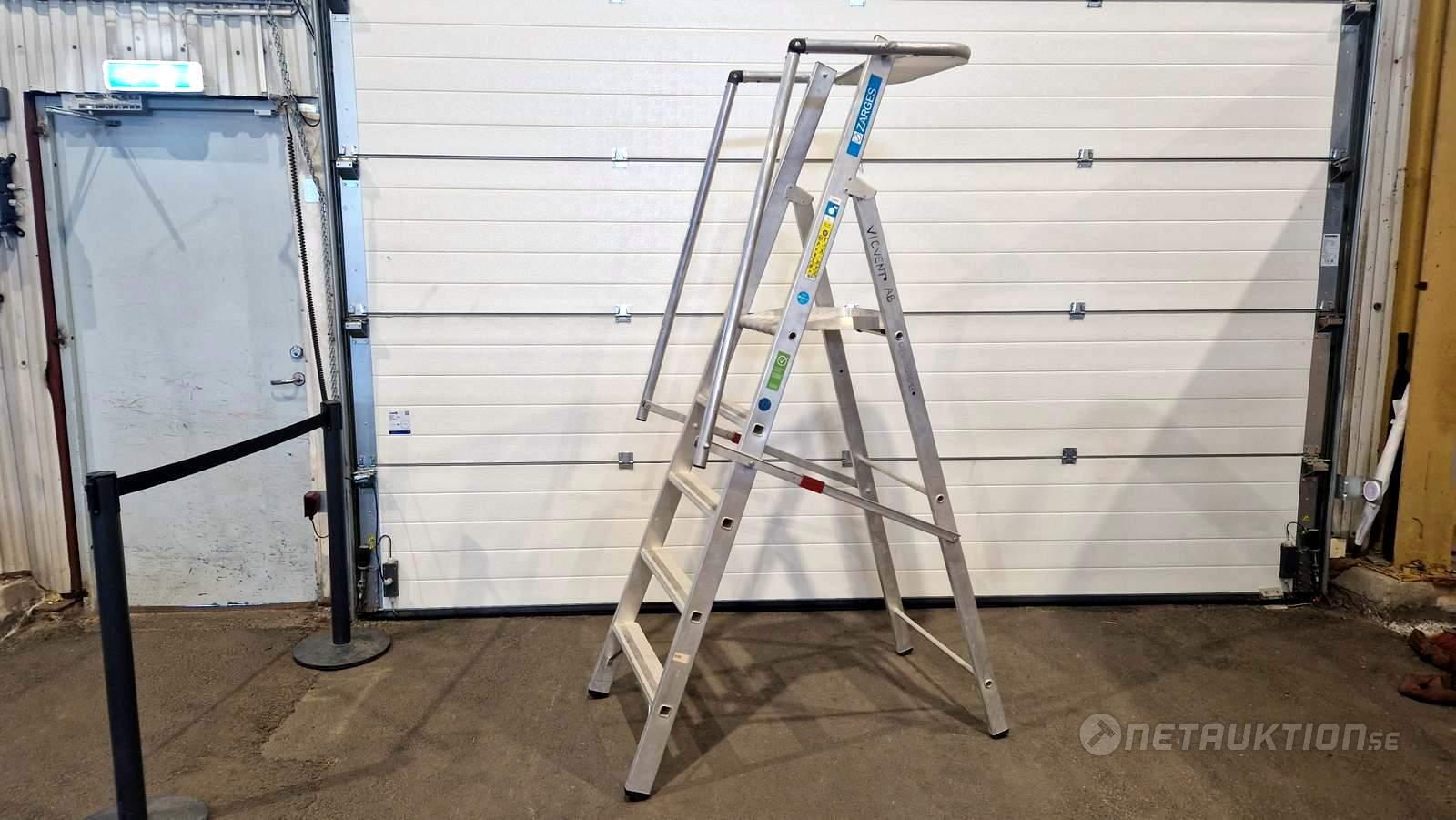 Netauktion - Plattformstege, Zarges Z600, 5-steg