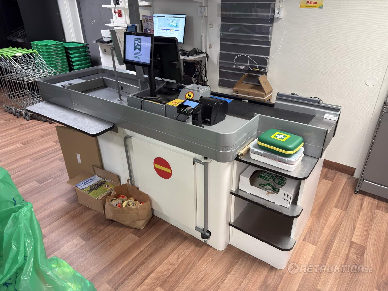 Netauktion - Kassalinje ITAB Checkout CM500