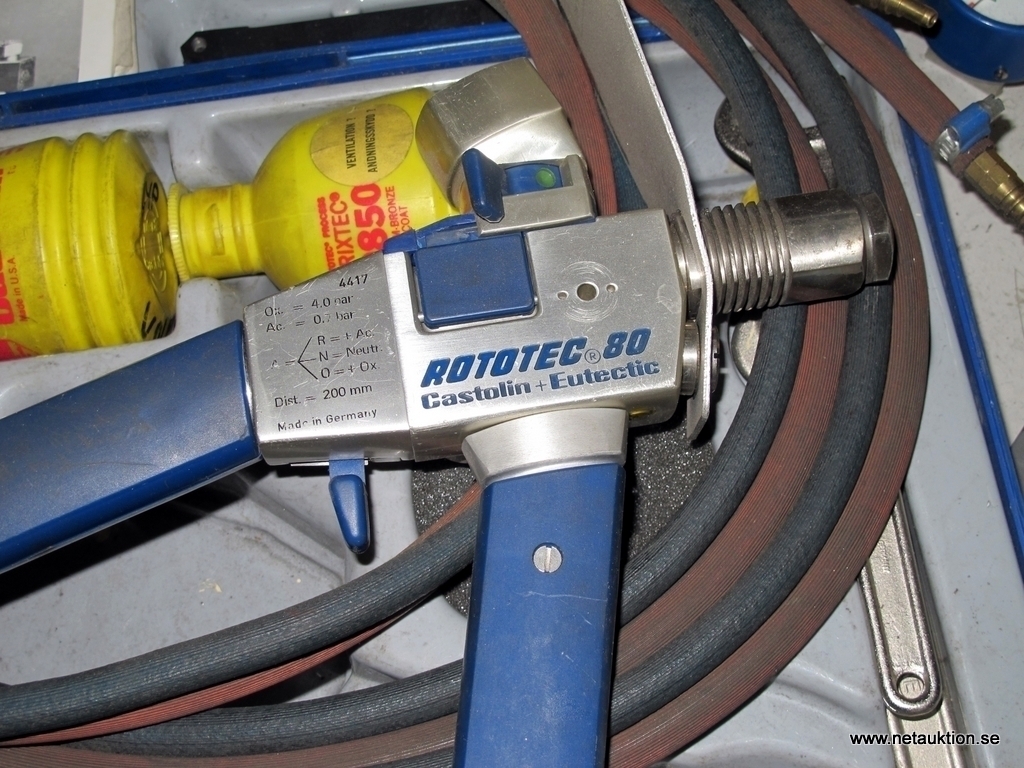 Netauktion - Flammspruta för pulver, Rototec 80