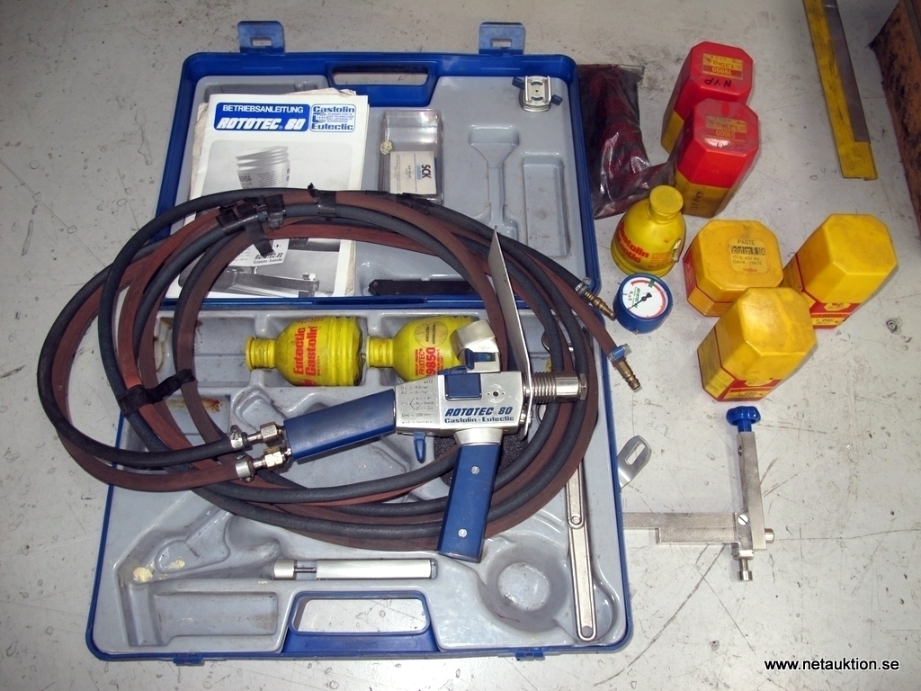 Netauktion - Flammspruta för pulver, Rototec 80