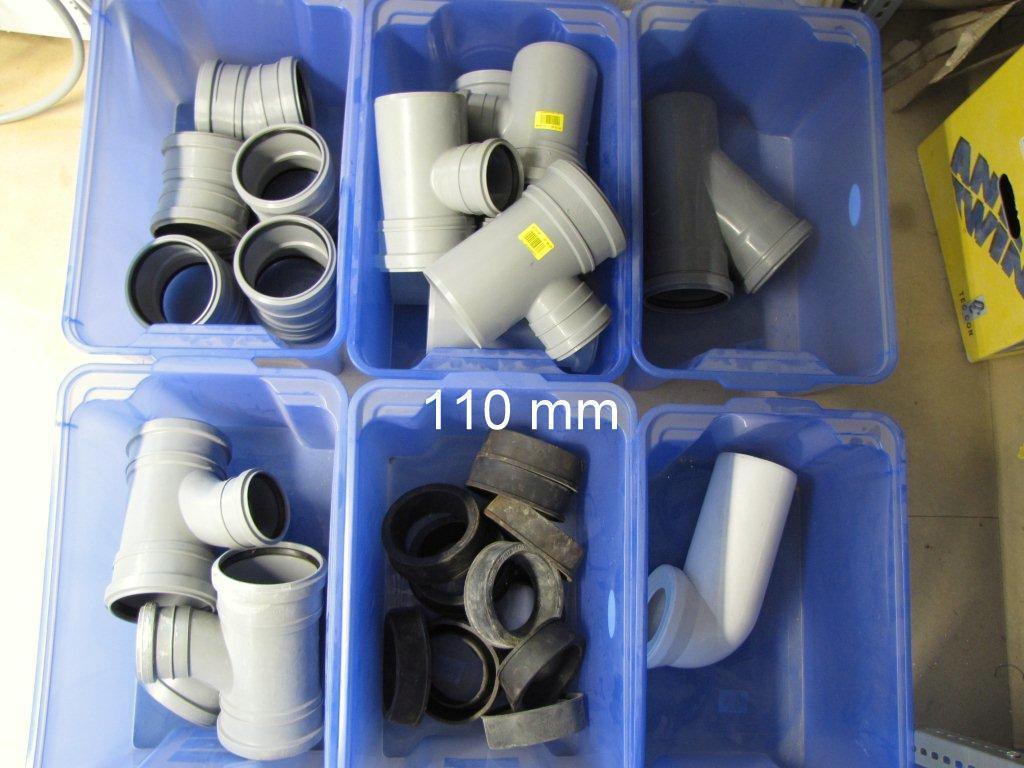 Netauktion - Stor mängd PVC-kopplingar mm