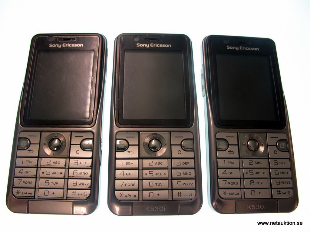 Netauktion - Sony Ericsson K530i, 3st!