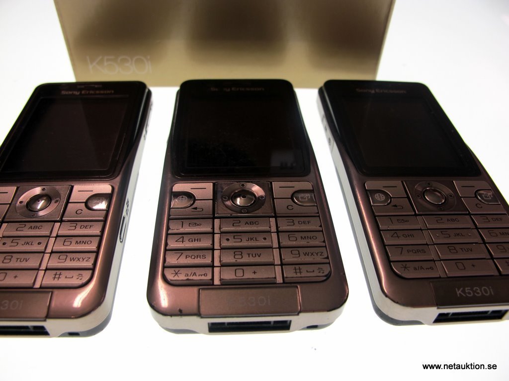 Netauktion - Sony Ericsson K530i, 3st!
