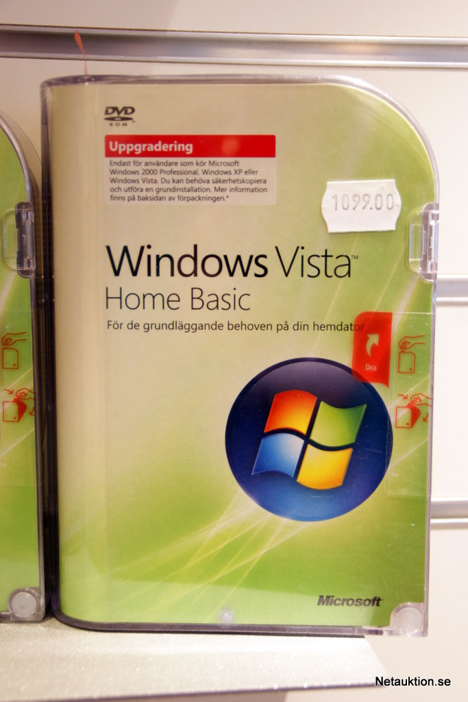 Netauktion - Windows Vista Home Basic operativsystem