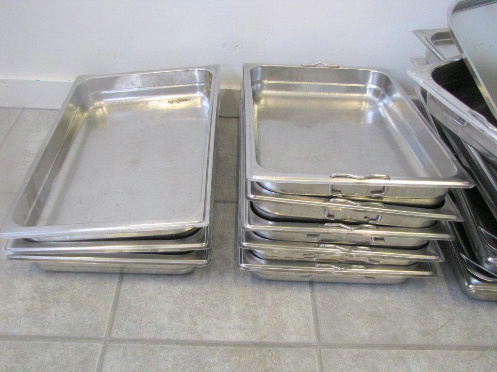 Netauktion - Rostfria bleck med lock