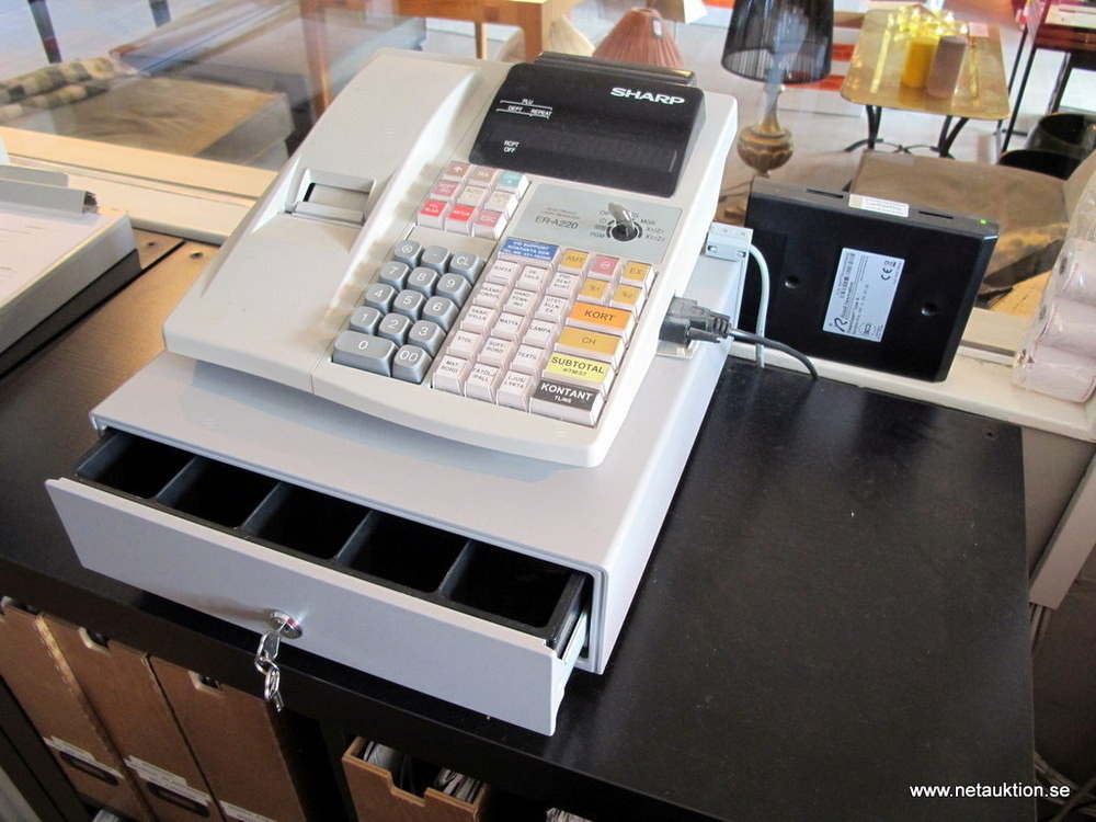 Netauktion - Till salu via auktion Kassasystem, Sharp