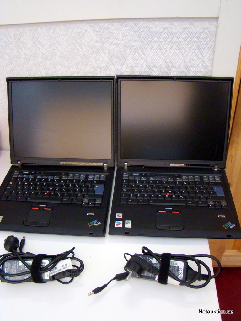 Netauktion - 2st bärbara datorer - IBM T43