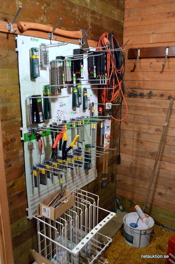 Netauktion - Borr, slagborr, borstar, verktyg, mm