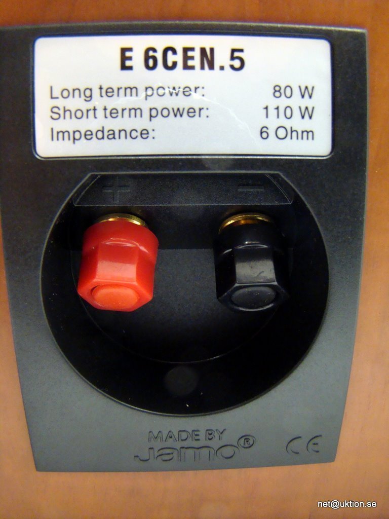Netauktion - Jamo E-6CEN.5, centerhögtalare