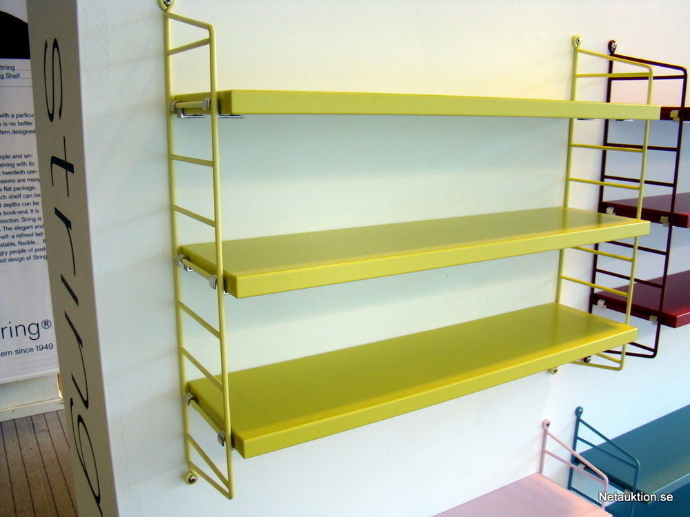 Försäljningsobjekt: Hylla - String Pocket, gul//gul