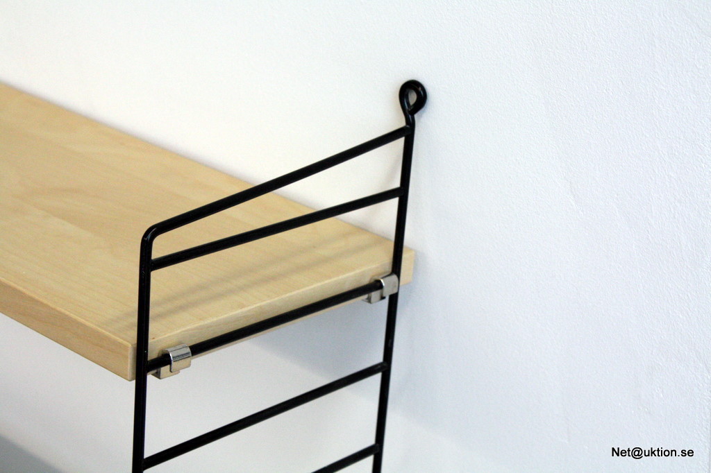 Netauktion - 2st Bokhyllor - String, valnöt