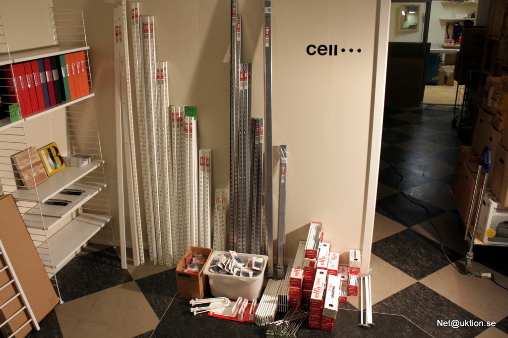 Netauktion - elfa hyllsystem