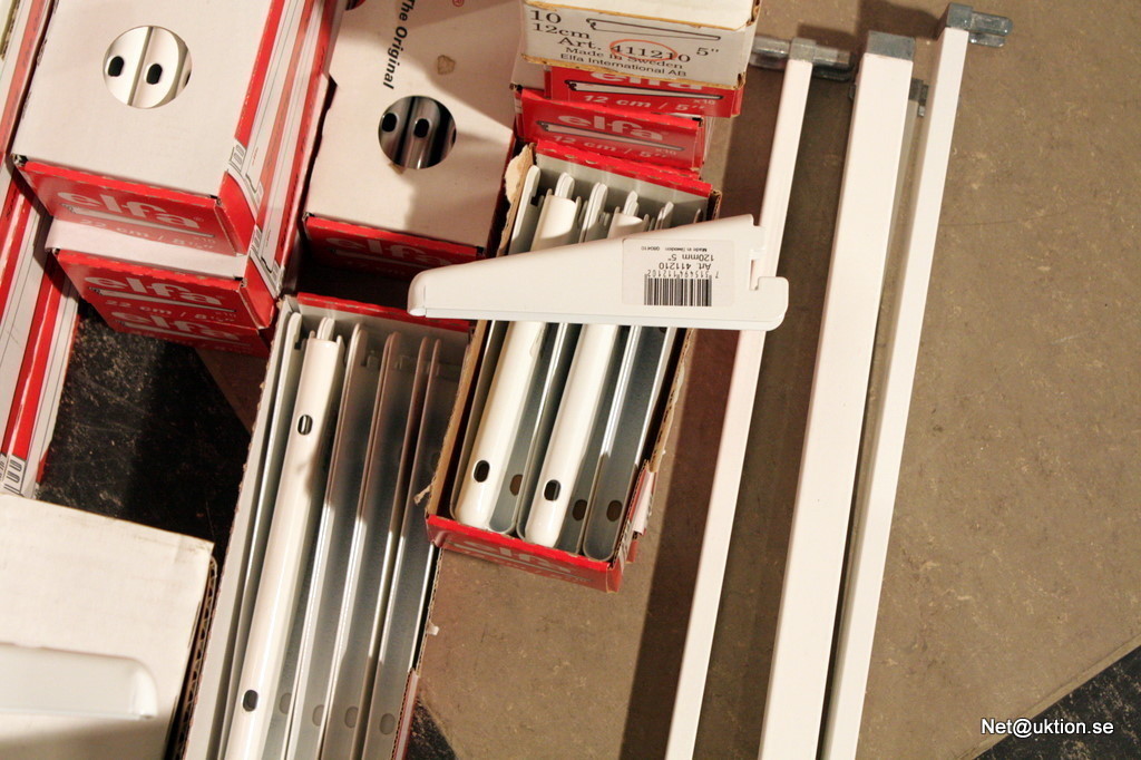 Netauktion - elfa hyllsystem