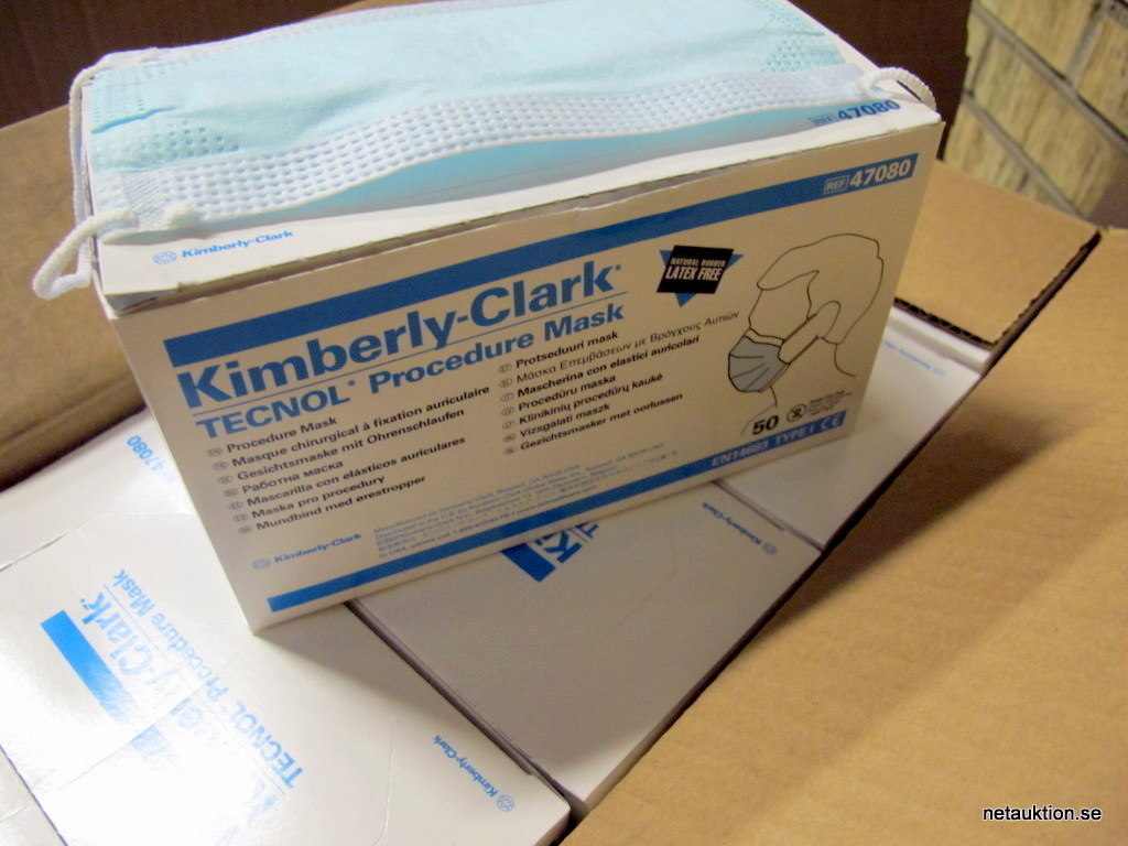 Netauktion - 3000 munskydd