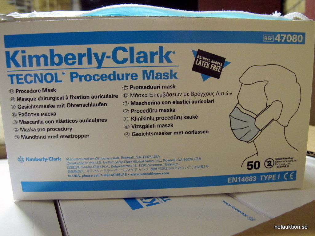 Netauktion - 3000 munskydd