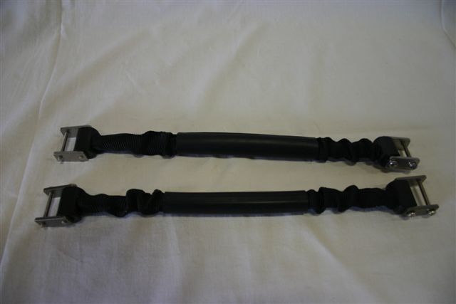 Netauktion - 4st rostfria spännband för sim fena