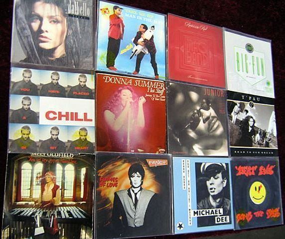 Netauktion - 24 st EP-skivor. Beethoven, Dolce vita m.fl.