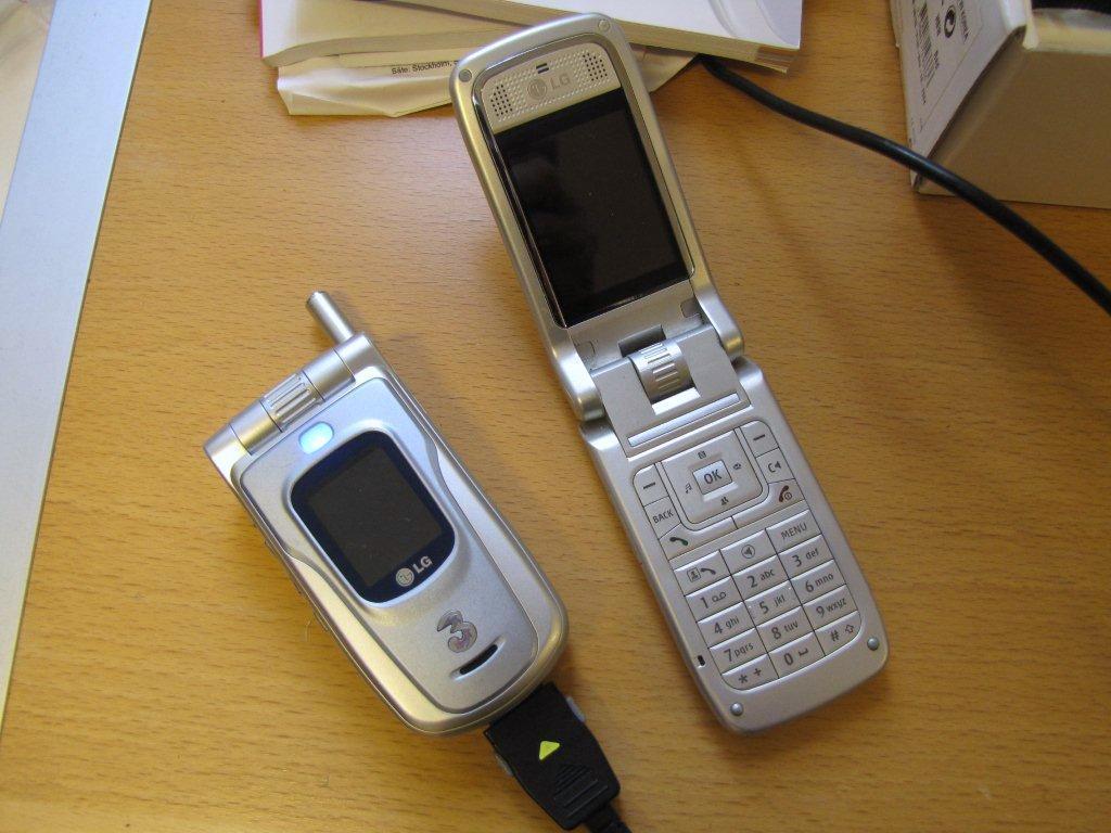 Netauktion - LG mobiltelefoner, 2 st