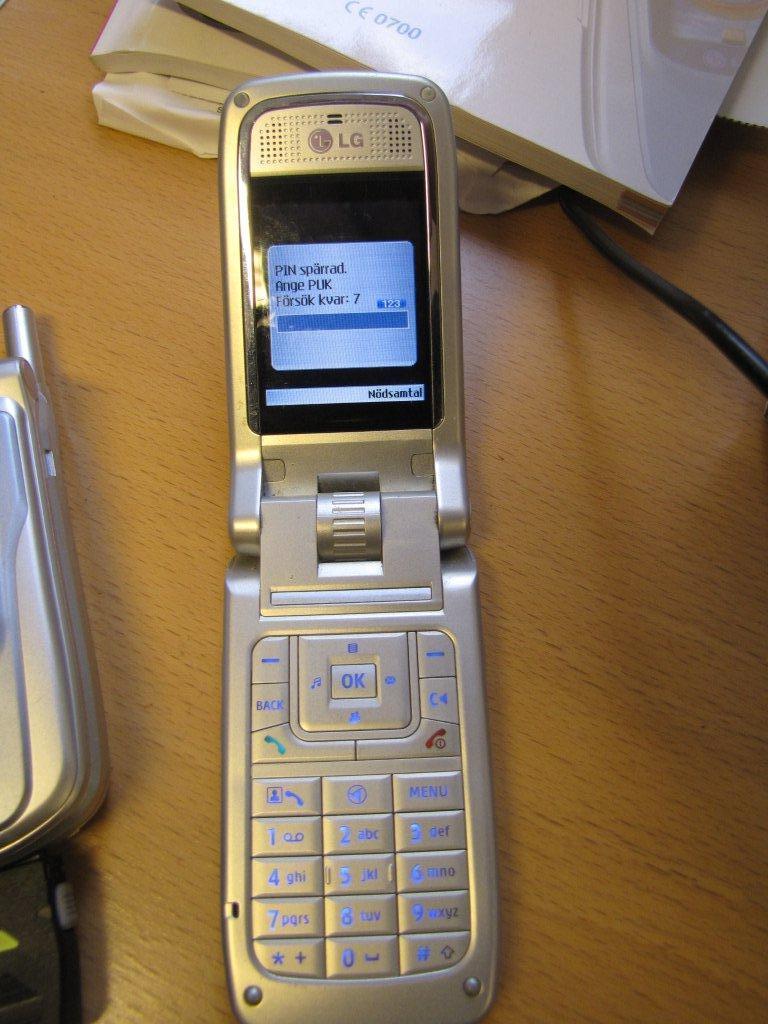 Netauktion - LG mobiltelefoner, 2 st