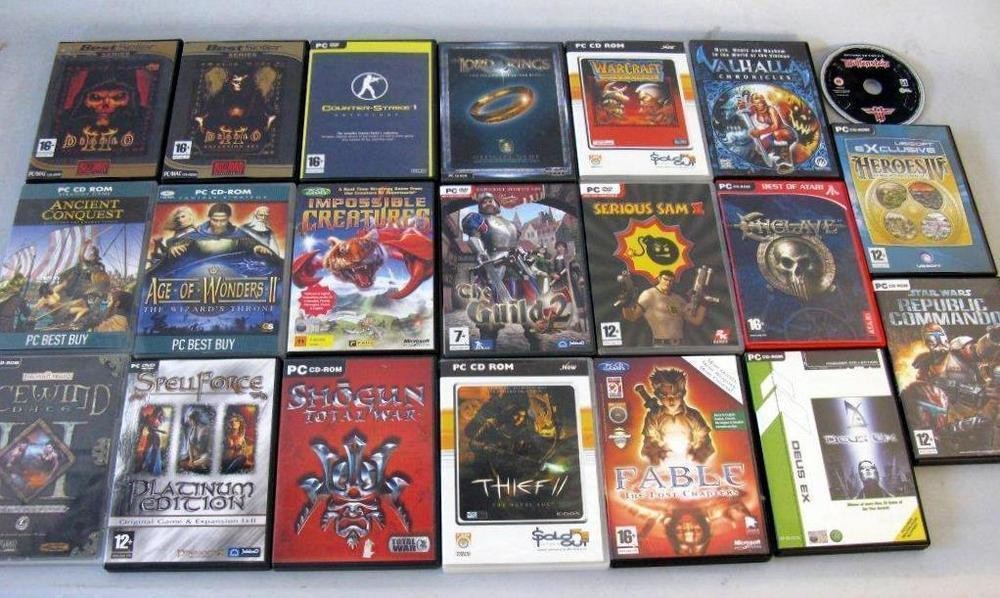 Netauktion - Till salu via auktion PC-spel.