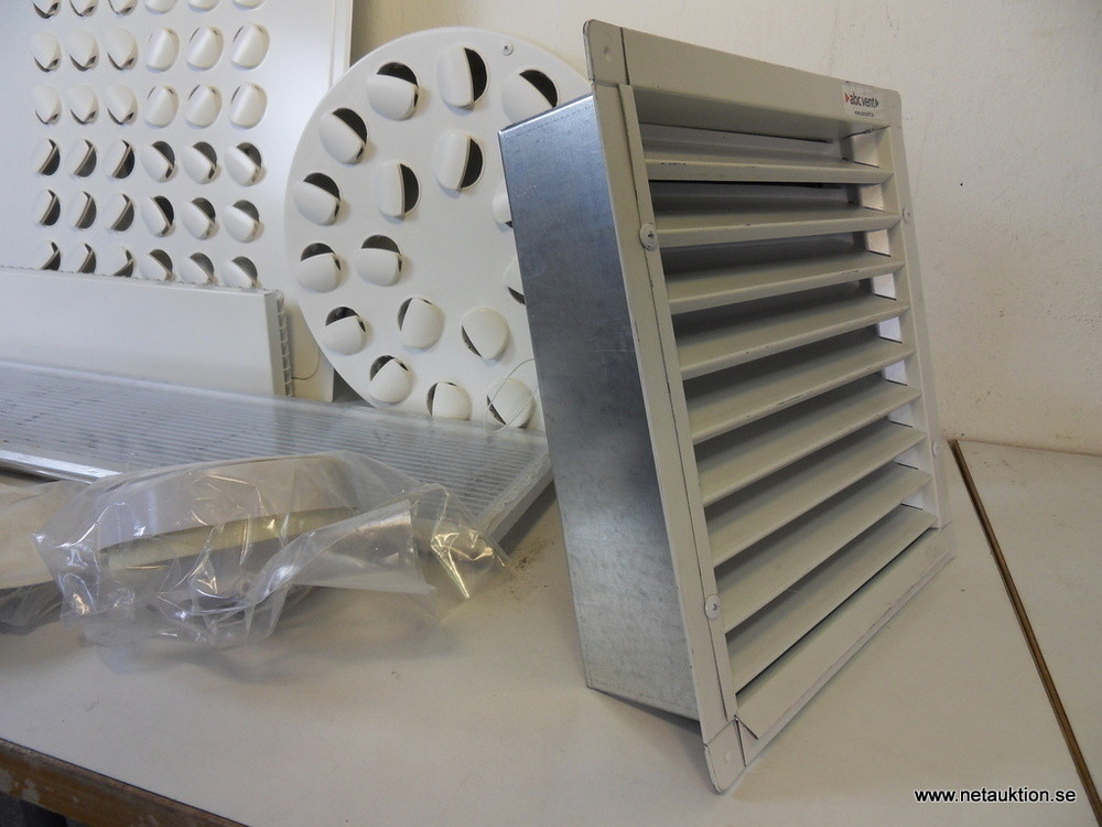 Netauktion - Till salu via auktion Ventilations detaljer