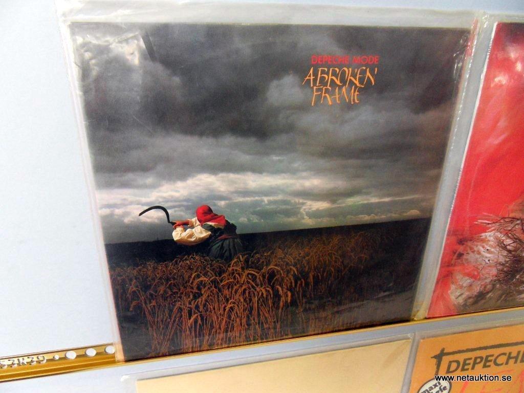 Netauktion - 6st LP-skivor, Depeche Mode.